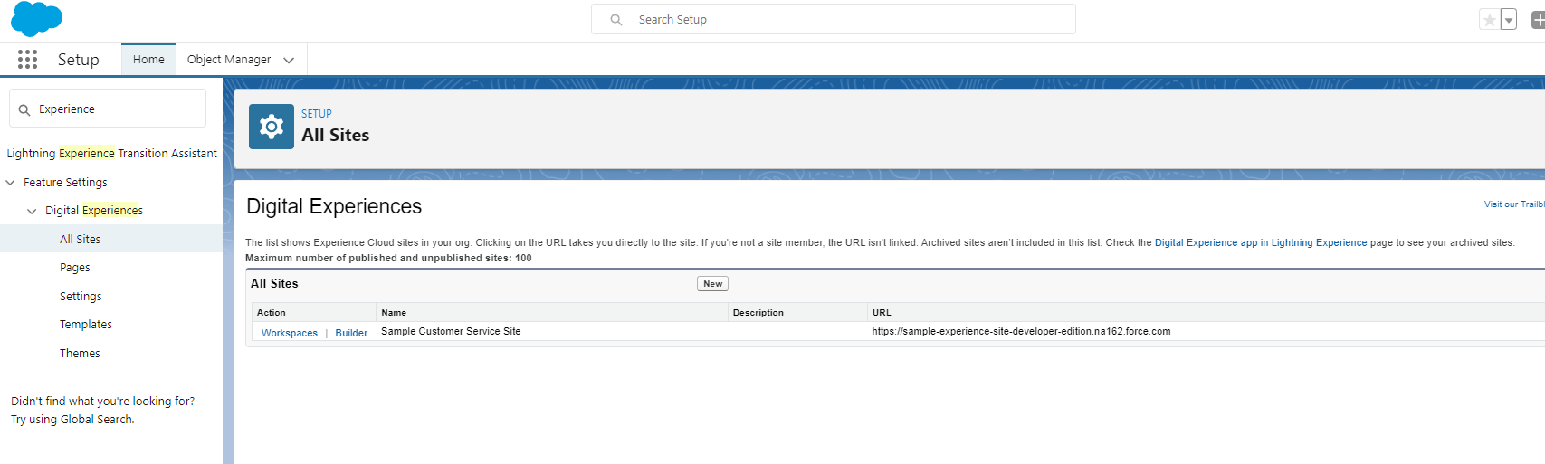 List Of Communities In Salesforce Org Example