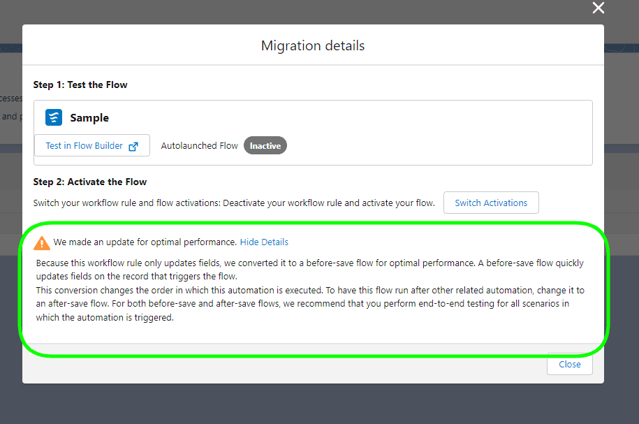 Migrating Workflows To Flows In Salesforce Example