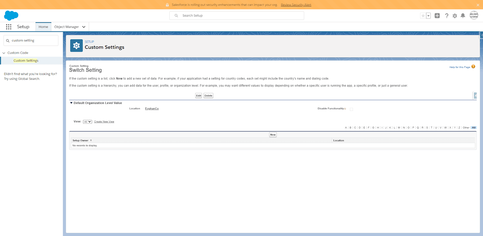 Step 3 Add the logic to your validation Rules: