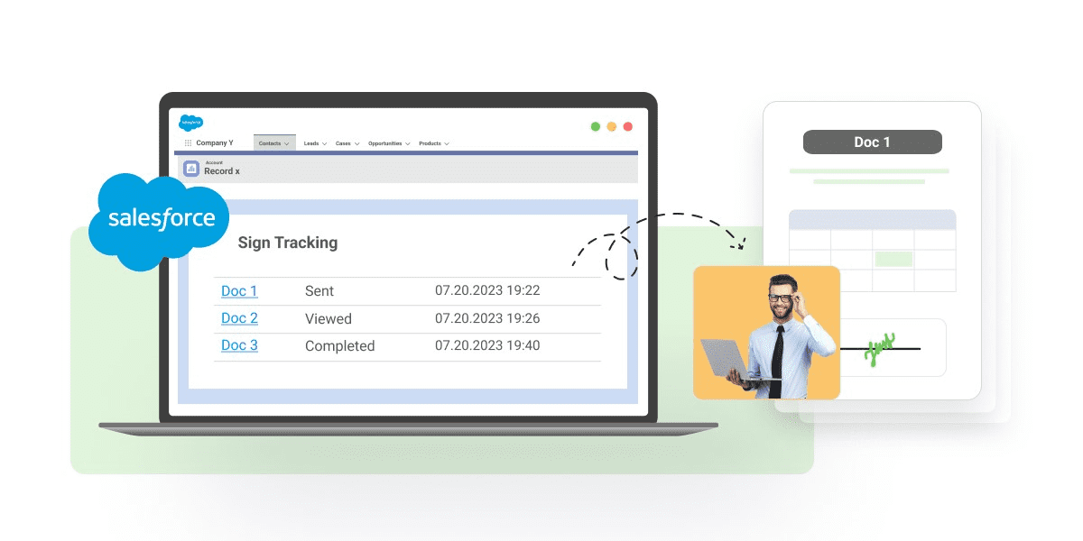 Track Signing Process In Salesforce