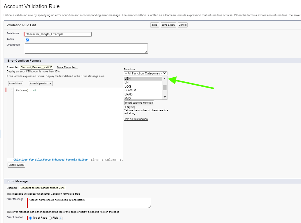 Salesforce Validation Check If True Ionlana