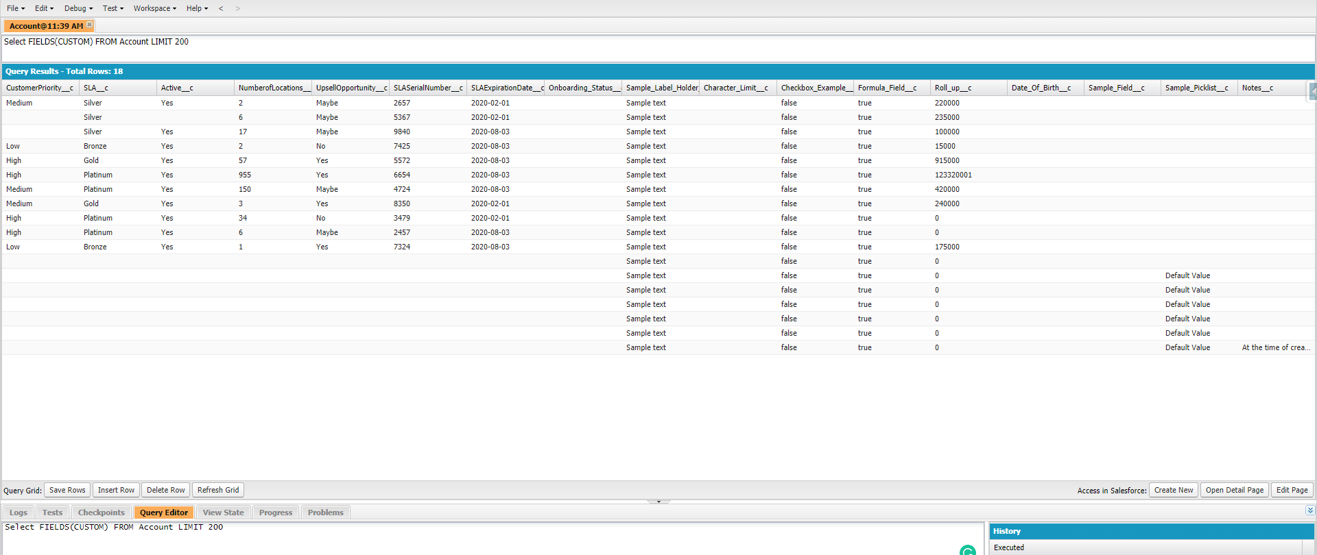 Display Fields Custom Function Being Used